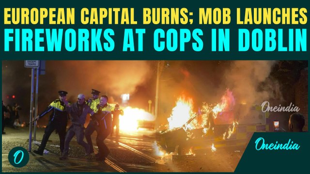Ireland Riots BREAKING: Violent Anti-Migrant Protests ENGULF Dublin ...