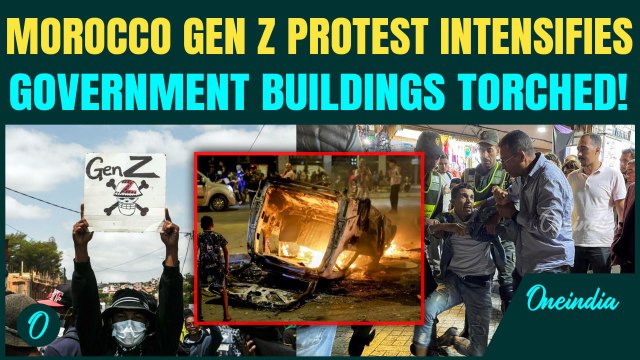 Morocco Gen Z Protests Spiral into Violent Riots: Police Open Fire ...