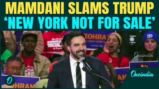 New York Mayoral Elections | Zohran Mamdani ROARS at Donald Trump ...