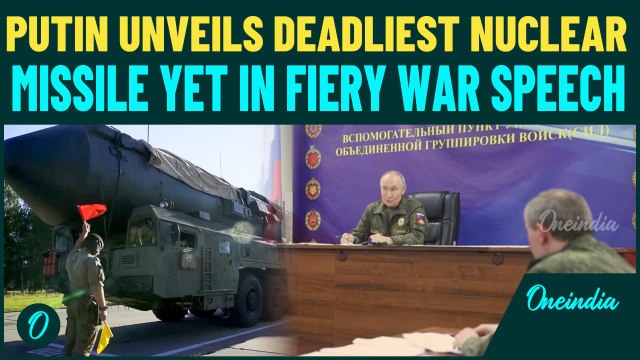 Video: Putin UNVEILS DEADLY Nuclear Burevestnik Missile; Russia WARNS ...