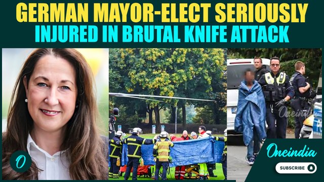 Shocking Knife Attack on German Mayor-Elect: Iris Stalzer Found with ...