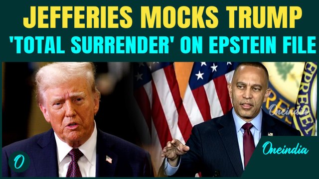 FULL SPEECH: Jefferies' BRUTAL Verbal ASSAULT on Trump as Photos with ...