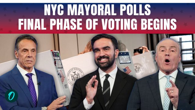 NYC Mayoral Elections | Polling begins on the FINAL Day in New York ...
