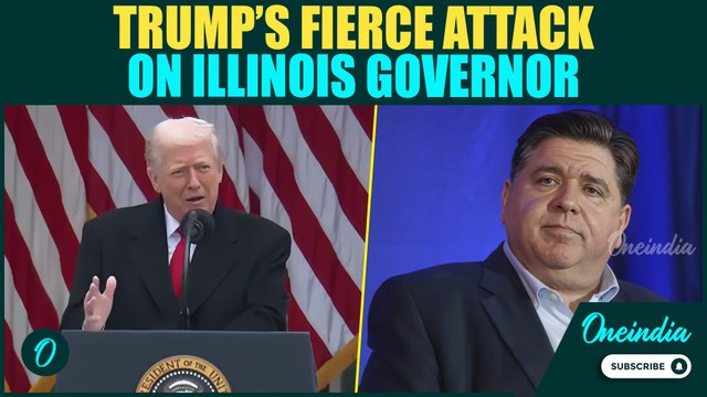 ‘LOW IQ! FAT SLOB!’ Trump TEARS INTO Governor Pritzker over National ...