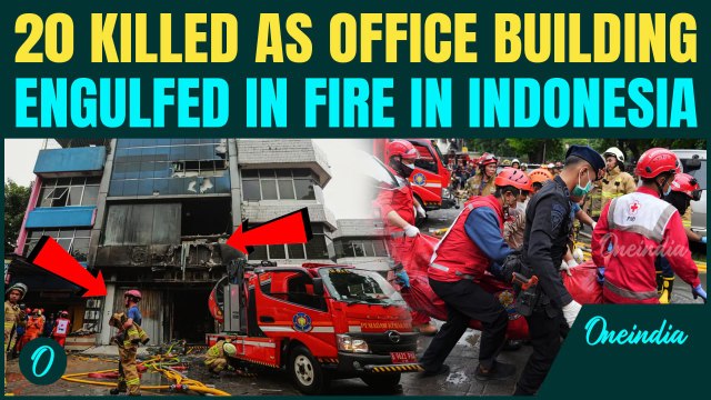 Indonesia BREAKING: Massive FIRE Kills 20 | PANIC & CHAOS as 7-storey ...