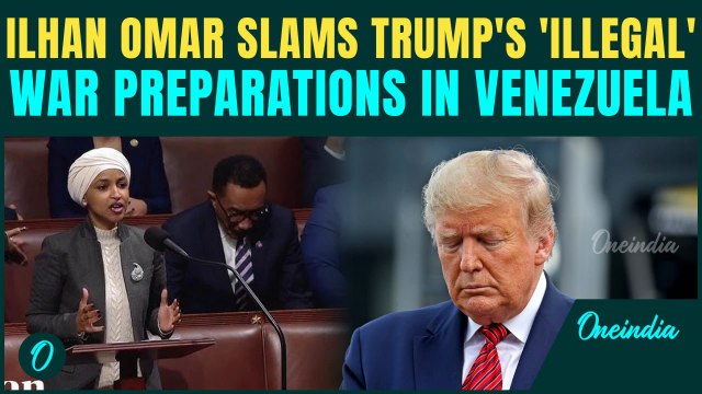 U.S BREAKING: Ilhan Omar BLASTS Trump Over Venezuela 'Invasion' | ‘Only ...