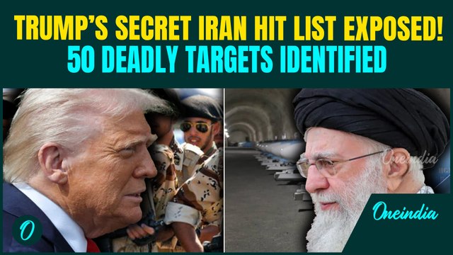 U.S. Vs Iran War BREAKING: Trump’s SHOCKING 50-Target Attack Plan ...
