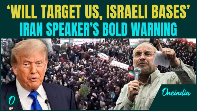 Iran BREAKING: Iran Speaker Threatens Strikes on U.S. Bases & Israel if ...