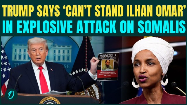 Trump ‘CAN’T STAND Ilhan Omar’- Trump’s EXPLOSIVE Minnesota Rant ...