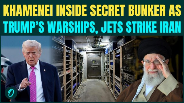 U.S vs IRAN War BREAKING: Khamenei Hides INSIDE BUNKER as Trump’s ...