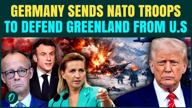 NATO vs U.S. WAR Over Greenland Begins: Germany Sends Troops to Back ...