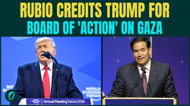 Gaza 'Board Of Peace' Update: Rubio Lays Out 'Action Plan' To Rebuild ...
