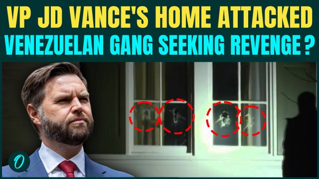 U.S. BREAKING: JD Vance’s Home ATTACKED | One Suspect In Custody As ...