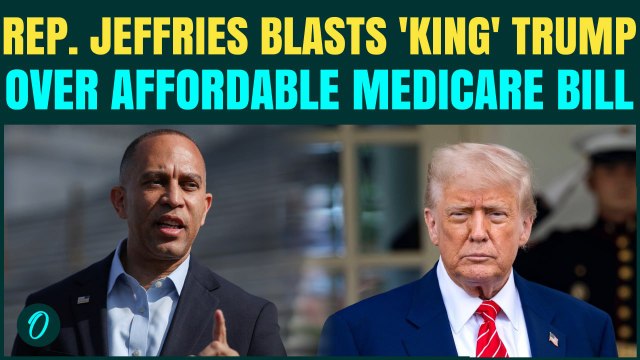 Rep. Jeffries Confronts Trump and GOP, Urges Passage of Medicare Bill ...