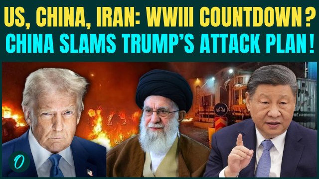 US Vs China-Iran EXPLODES| After Greenland, China BLASTS Trump’s Iran ...