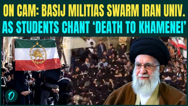 Iran Protests ERUPT! Iran’s Basij Fighters CLASH WITH Protesting ...