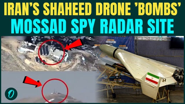 Iran’s Drone Destroys Israel’s Spy Radar near Iraq | Video Shows ...