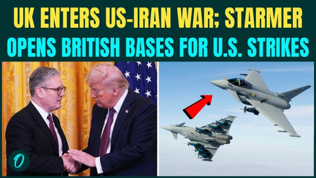 BREAKING: UK ALLOWS U.S. Use of Bases for Iran Strikes: Starmer DEPLOYS ...