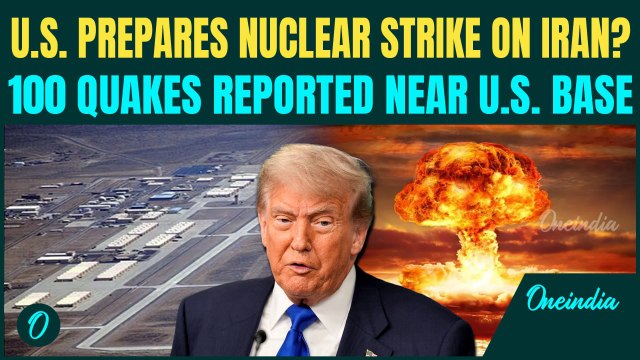 U.S. To Launch Nuclear Strike On Iran? 100 Quakes Rock Test Range Near ...