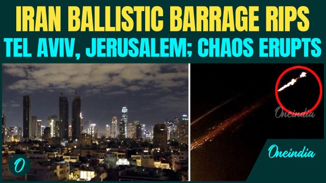 Iron Dome FAILS? Iranian Missile POUNDS Tel Aviv, Jerusalem | Sirens ...