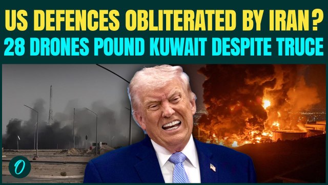 Iran BOMBS Kuwait National Guard Site? 28 Drones POUND Kuwait, U.S ...