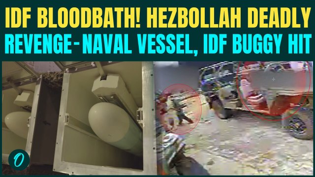 CHILLING RAW VIDEO: Iran Proxy BOMBS Israel Naval Vessel, IDF Buggy ...