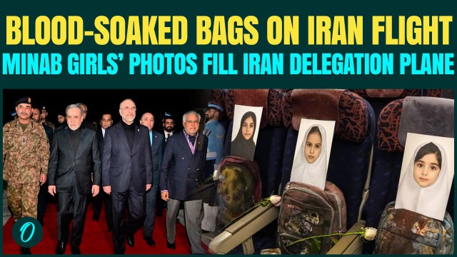 Iran Names Flight ‘Minab 168’, Shows Children’s Photos, Bags Before U.S ...
