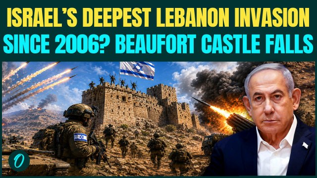BREAKING: Israel CAPTURES Beaufort Castle After Hezbollah’s 25-Rocket ...