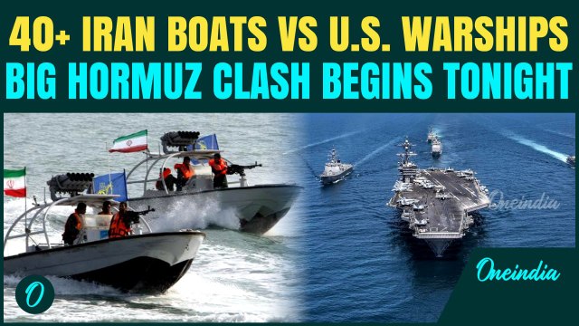Iran's 40 ‘Mosquito Fleet’ Boats Circles Strait Of Hormuz Against U.S ...