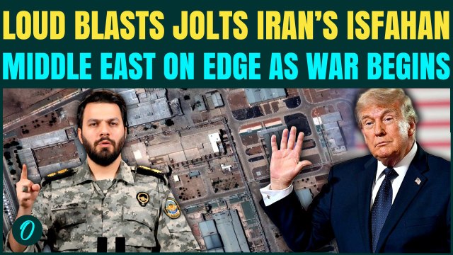 Iran BREAKING: Huge EXPLOSIONS Rock Isfahan; U.S Strikes on Tehran ...