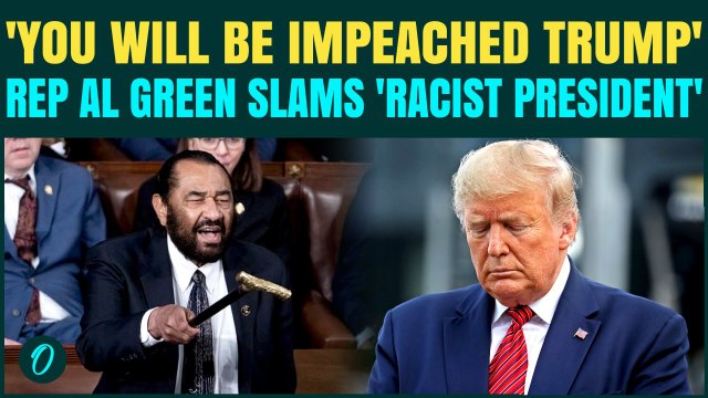 Rep Al Green EXPOSES Trump’s ‘Low IQ’ RACIST Jibe, Democrat Al Green ...