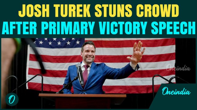 Josh Turek BREAKS Silence After Democratic Primary WIN | Fiery Speech ...