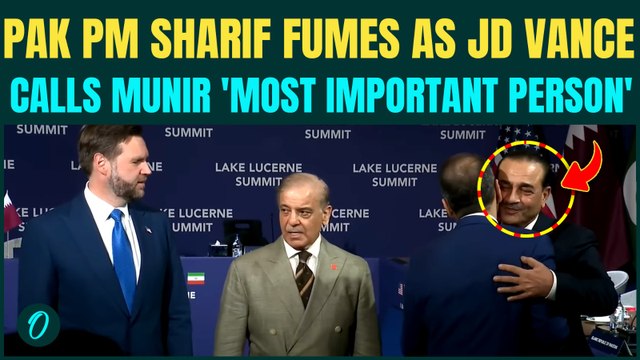 Pak PM JEALOUS Of Munir’s Praise By Vance? JD Calls Army Chief A Great ...