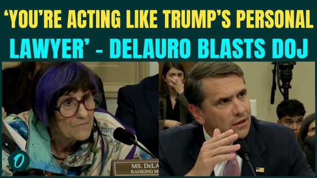 DeLauro EXPLODES at Trump DOJ Pick Todd Blanche| ‘You Do NOT Belong in ...