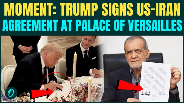 U.S-Iran War BREAKING: Trump SIGNS MoU To End Iran War- Macron Screams ...