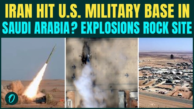 Iran BOMBS U.S. Military Base Again? Multiple BLASTS Shake Prince ...