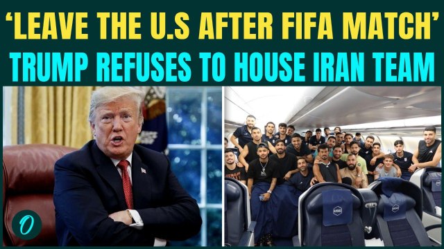 U.S. ORDERS Iran Football Team To LEAVE Country Same Day After Match ...