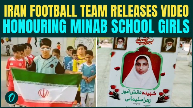 Iran Football Team Releases Video Honouring Minab School Girls KILLED ...