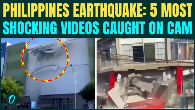 Philippines Earthquake 5 SHOCKING VISUALS: Massive 7.8 Quake Strikes ...