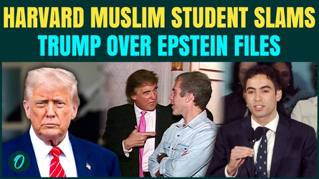 Harvard Muslim Student MOCKS Trump. ICE Agents And Speaks On Epstein ...