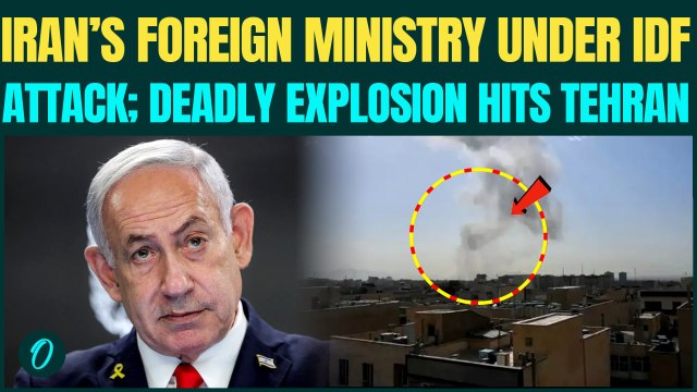 Israel BOMBS Iran’s Foreign Ministry Building? Massive Explosion ROCKS ...