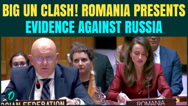 Russia Vs Romania BIG SHOWDOWN At UN: Romania Unveils Evidence Of ...