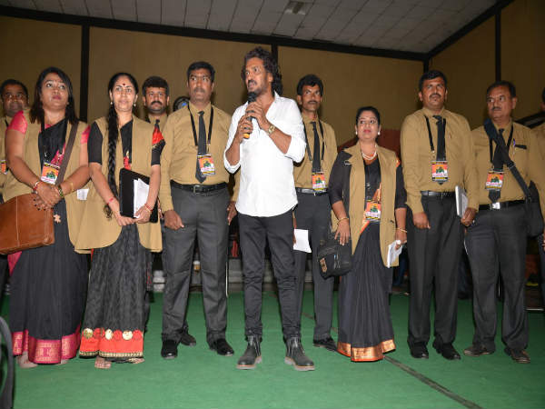 ತಮ್ಮ ಪಕ್ಷದ ಅಭ್ಯರ್ಥಿಗಳನ್ನು ಪರಿಚಯಿಸಿದ ಉಪೇಂದ್ರ | Upendra introduced Uttam ...