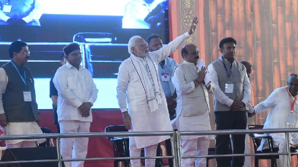 ರಾಮದಾಸ್ ಜತೆ ಮೋದಿ ಸಲುಗೆಯ ಮಾತು: ಸಂಸದೆ ಸುಮಲತಾ ಕುಶಲೋಪಹರಿ ವಿಚಾರ | PM Modi ...