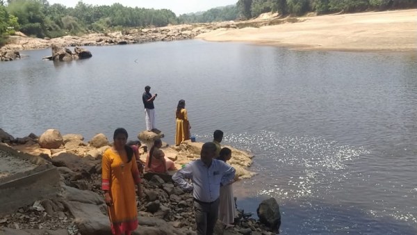 ಶಿವಮೊಗ್ಗ; ಬಿರು ಬೇಸಿಗೆ, ಚಿಬ್ಬಲಗುಡ್ಡೆ ದೇವರ ಮೀನುಗಳಿಗೆ ಸಮಸ್ಯೆ ಇಲ್ಲ ...