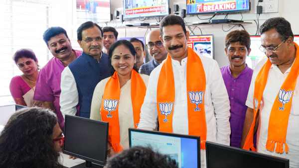 ಅಮಿತ್ ಶಾ ಪುತ್ರ ಬಜರಂಗದಳದ ರಾಷ್ಟ್ರಾಧ್ಯಕ್ಷನಾಗಲಿ, ಬೊಮ್ಮಾಯಿ ಪುತ್ರ ರಾಜ್ಯಾಧ್ಯಕ್ಷನಾಗಲಿ: ಕಾಂಗ್ರೆಸ್‌ ಕೌಂಟರ್ ...