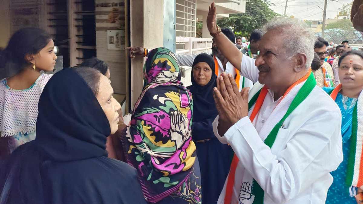 ಸರ್ವಜ್ಞನಗರ: ಅಭಿವೃದ್ಧಿ ಮತ್ತು ಕಾಂಗ್ರೆಸ್ ಗ್ಯಾರೆಂಟಿಗಳ ಹೆಸರಿನಲ್ಲಿ ಮತಯಾಚಿಸಿದ ...