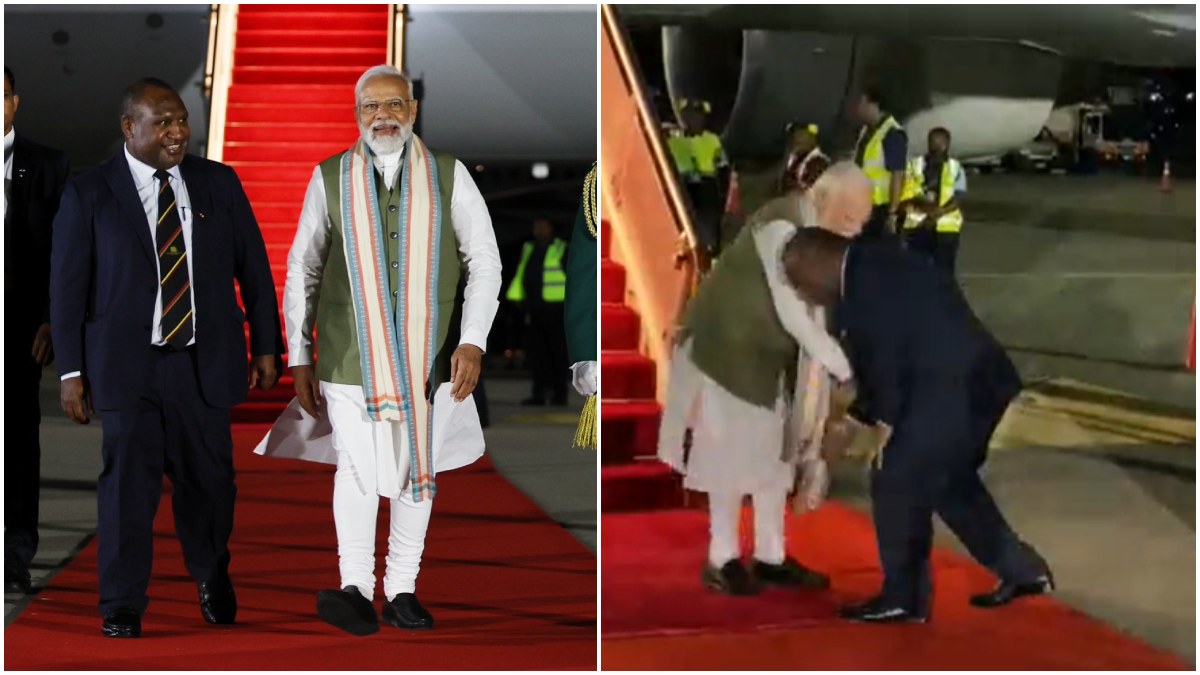 Narendra Modi: ಪ್ರಧಾನಿ ಮೋದಿ ಕಾಲು ಮುಟ್ಟಿ ನಮಸ್ಕಾರ ಮಾಡಿದ ಪಪುವಾ ನ್ಯೂ ಗಿನಿಯಾ ...