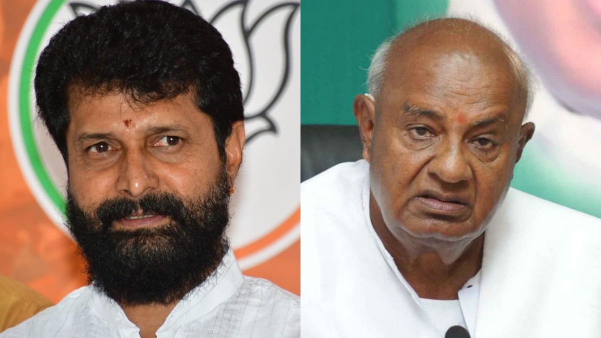 ದೇವೇಗೌಡರನ್ನು ಇಂಗ್ಲಿಷ್‌ನಲ್ಲಿ ಹಾಡಿ ಹೊಗಳಿದ ಸಿ.ಟಿ.ರವಿ! | CT Ravi happy ...