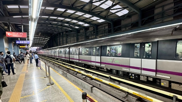 Namma Metro: ಚಲ್ಲಘಟ್ಟ-ಕಾಡುಗೋಡಿ ಸಂಪೂರ್ಣ ನೇರಳೆ ಮಾರ್ಗದಲ್ಲಿ ಮೆಟ್ರೋ ಸಂಚಾರ ...